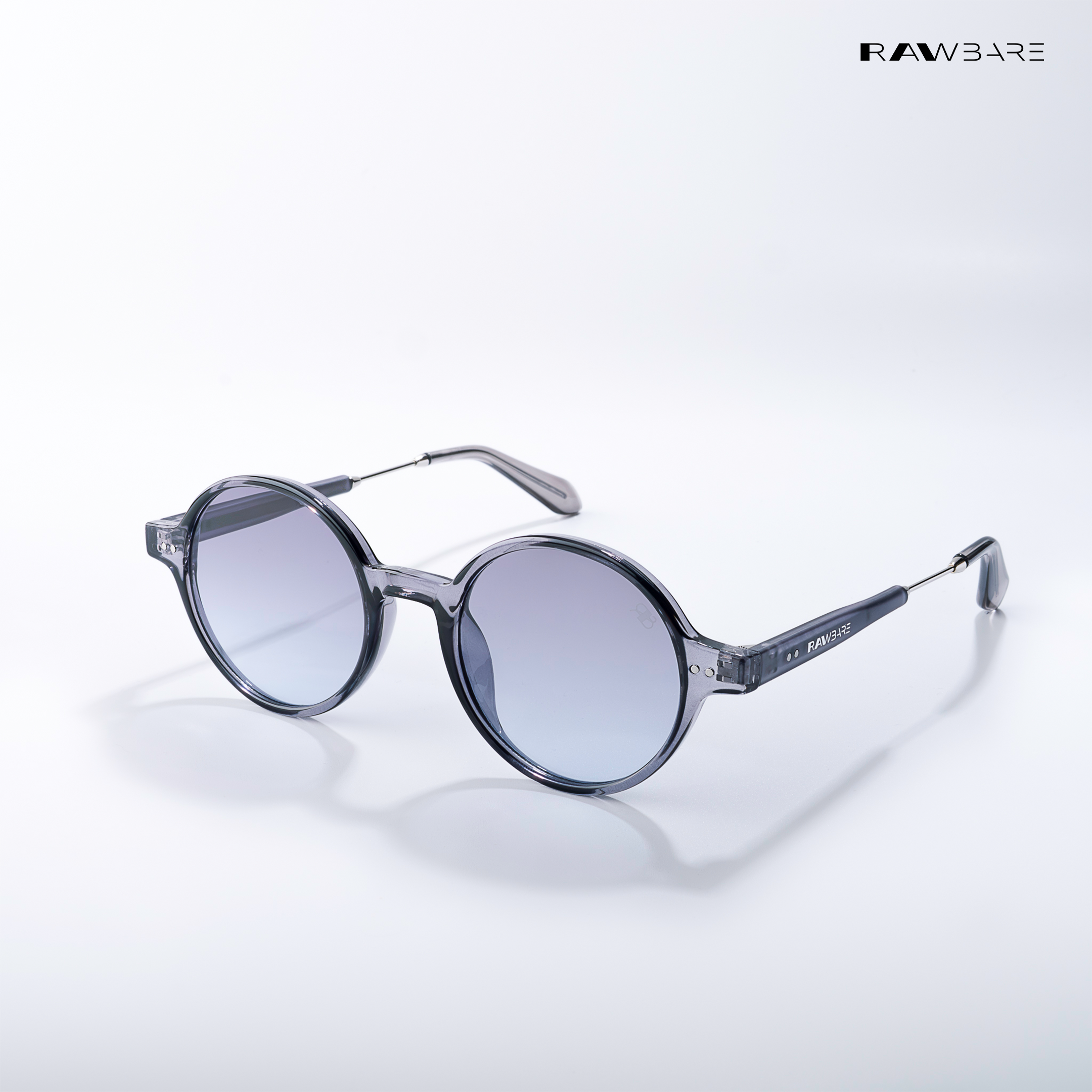 Pondy Palette - Iced Graphite Round Sunglasses - RB2549